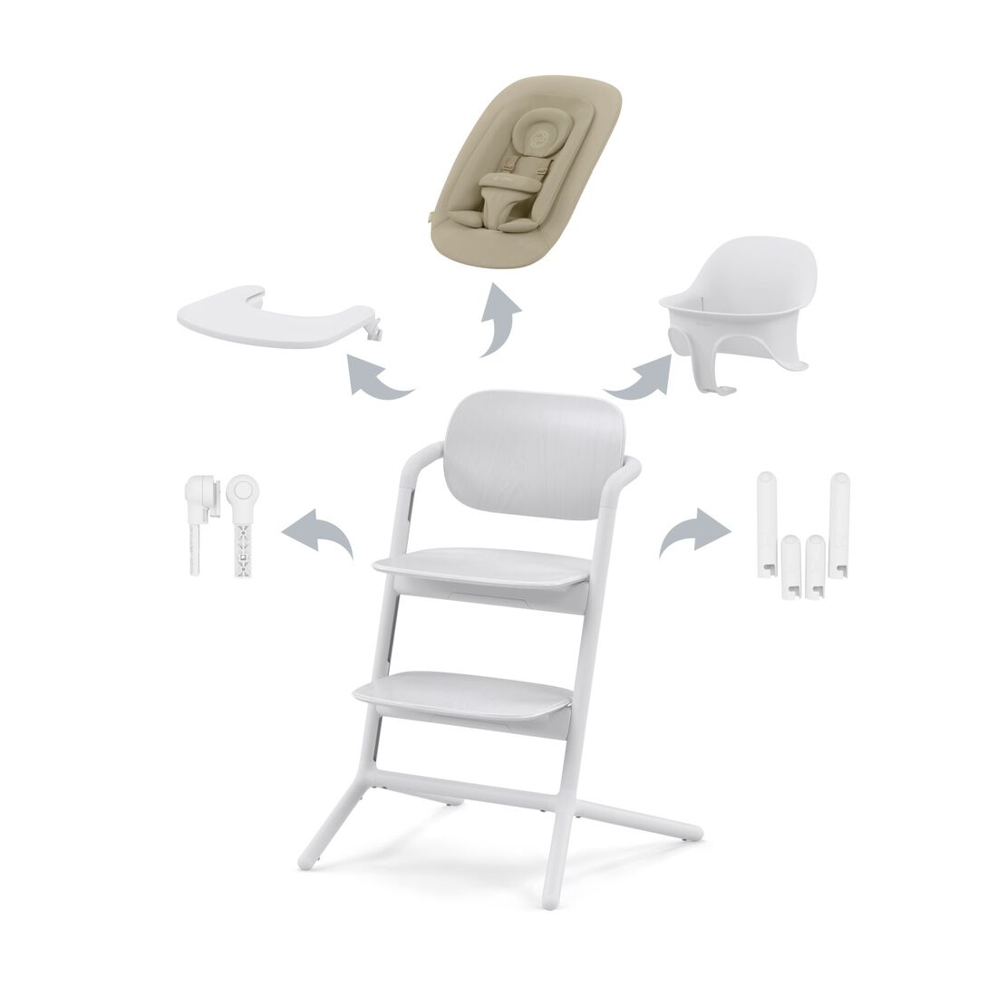 Order the Cybex Lemo High Chair 4-in-1 Set online - Baby Plus