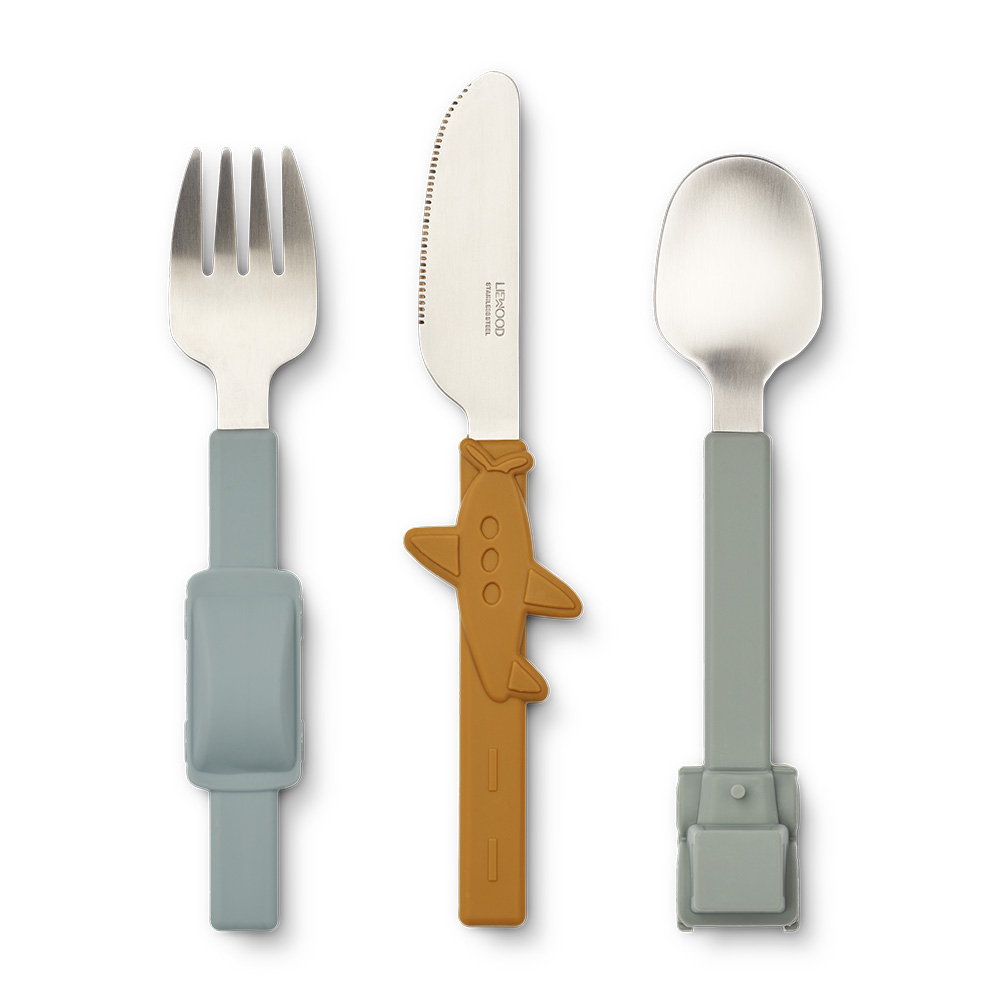 Order the Liewood Tove Cutlery Set online - Baby Plus